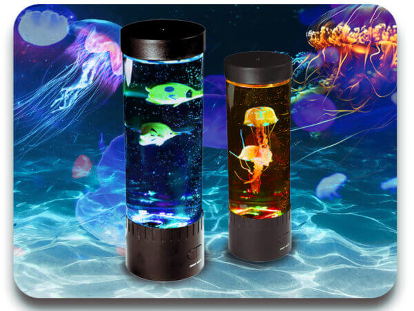 Brewish Jellyfish Lamp (Upgraded Motor 2025),16 Color Changing Mood ...